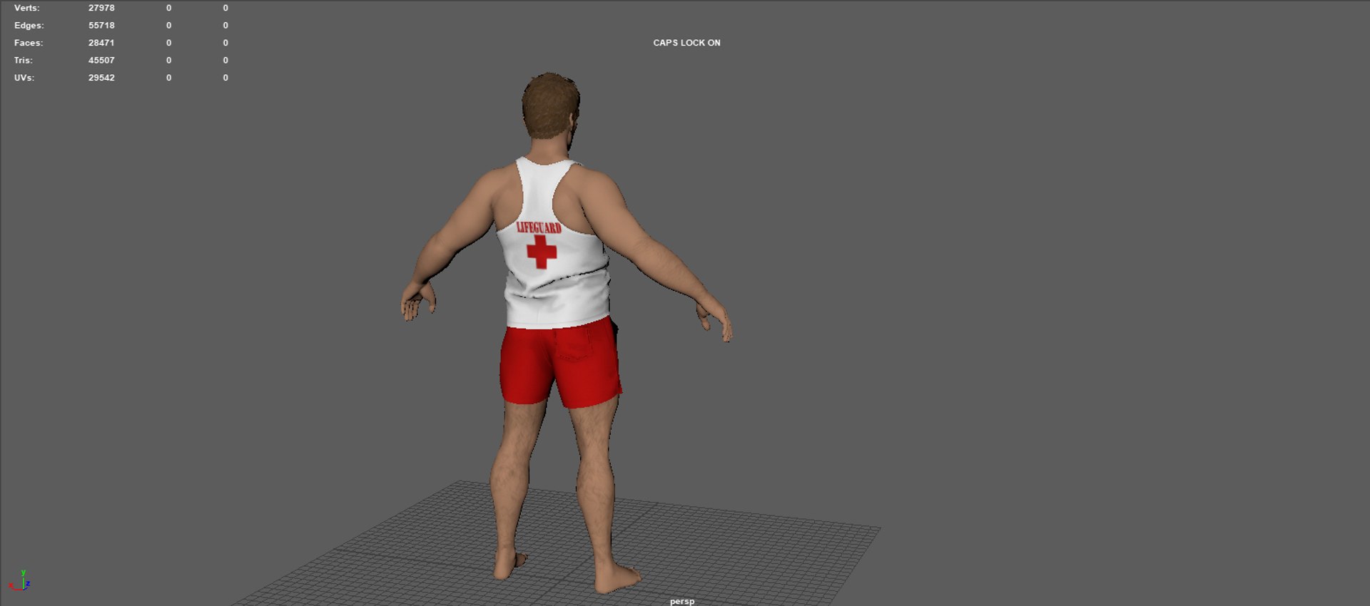 3D LIFEGUARD Model - TurboSquid 2156419