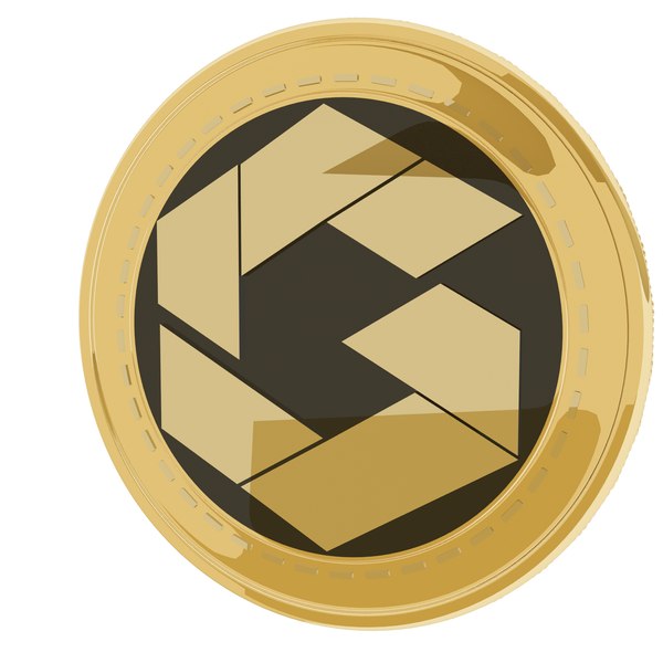 3D Giant GIC Cryptocurrency Gold Coin model - TurboSquid 1856544