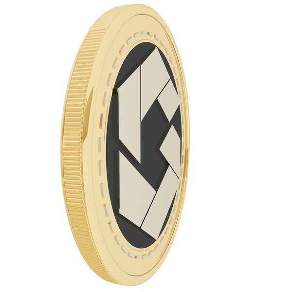 3D Giant GIC Cryptocurrency Gold Coin model - TurboSquid 1856544
