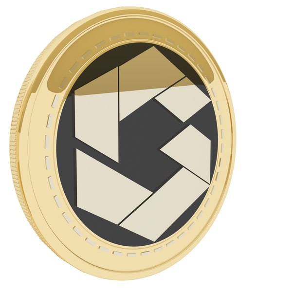 3D Giant GIC Cryptocurrency Gold Coin model - TurboSquid 1856544