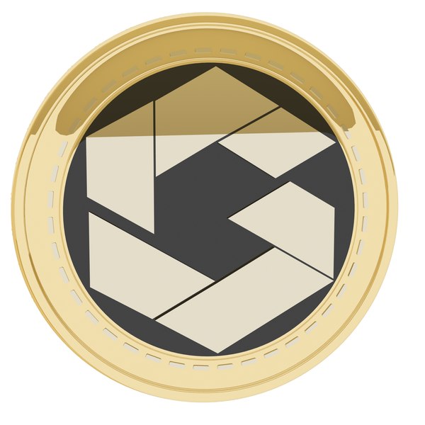 3D Giant GIC Cryptocurrency Gold Coin model - TurboSquid 1856544