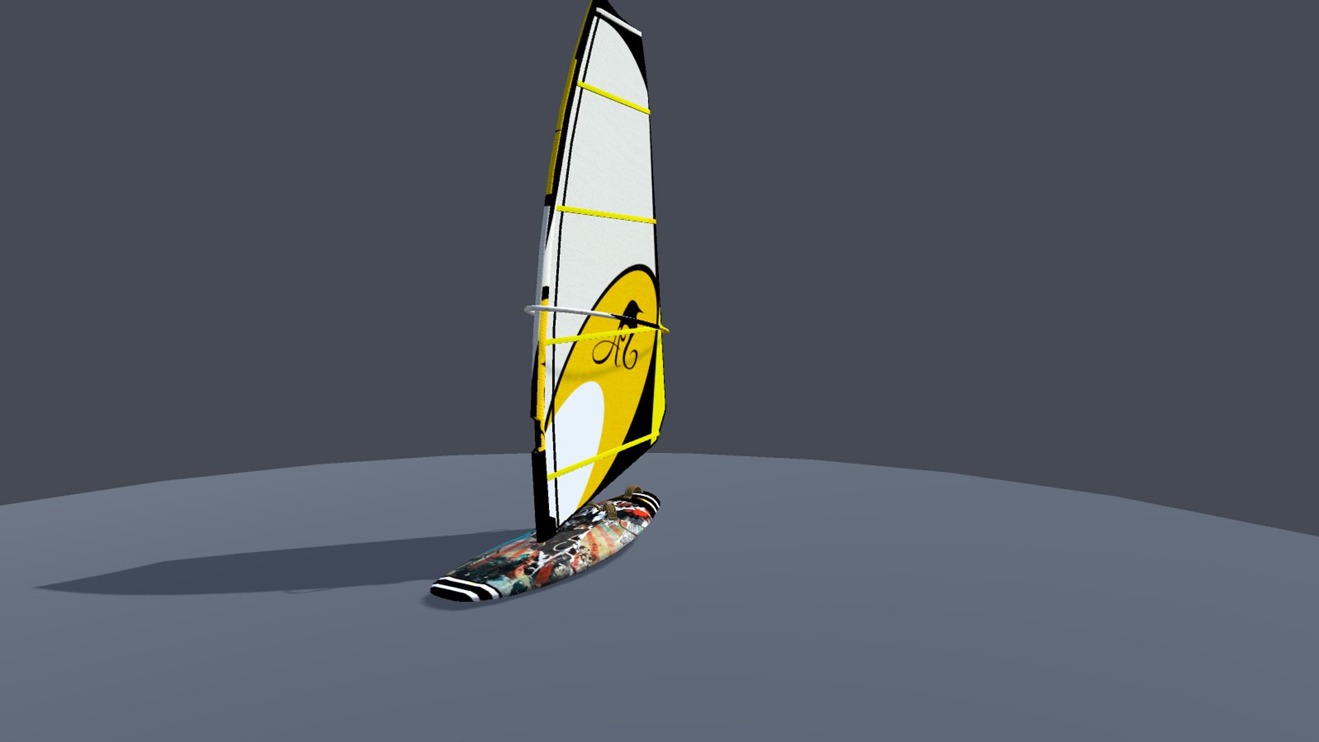 Surf Boards Sail Boards 3D Model - TurboSquid 1867433