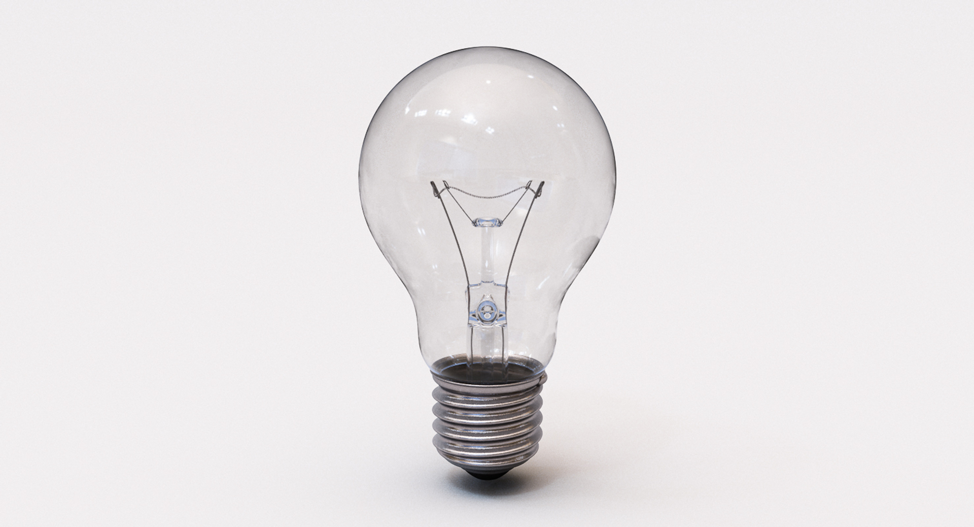 3d Light Bulb