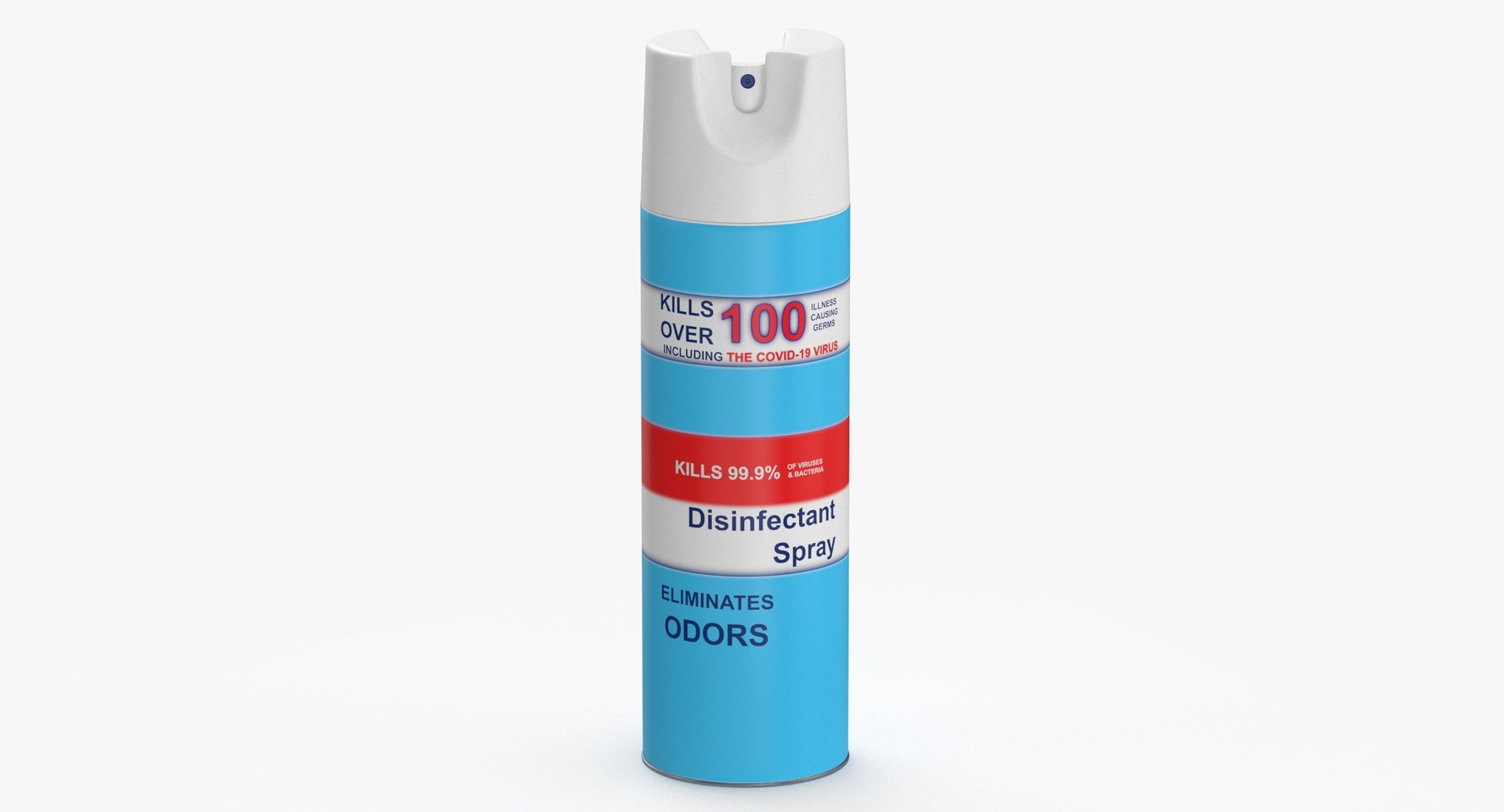 3D Disinfectant Spray 01 Blank And Generic Label Model - TurboSquid 2015172
