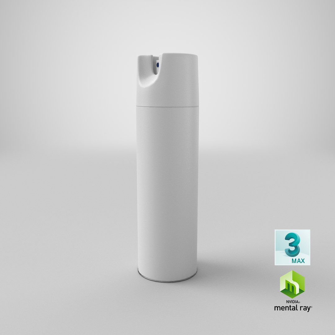 3D Disinfectant Spray 01 Blank and Generic Label model - TurboSquid 2015172