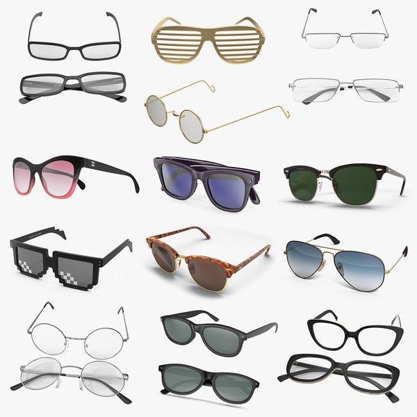 3d glasses model