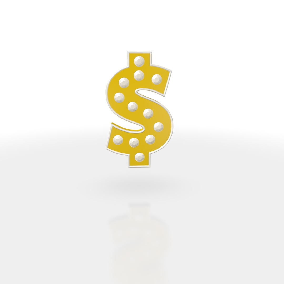 Dollar Sign Model - TurboSquid 1277374