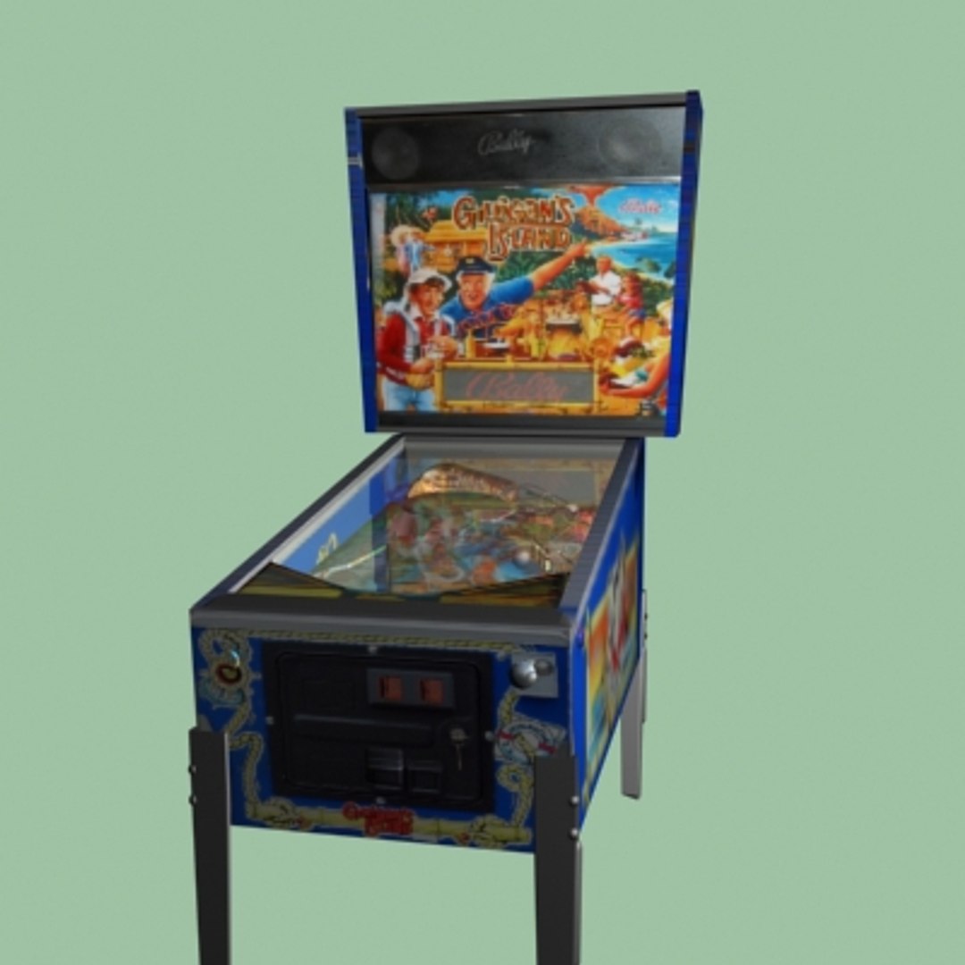 3d Gilligans Island Pinball Machine