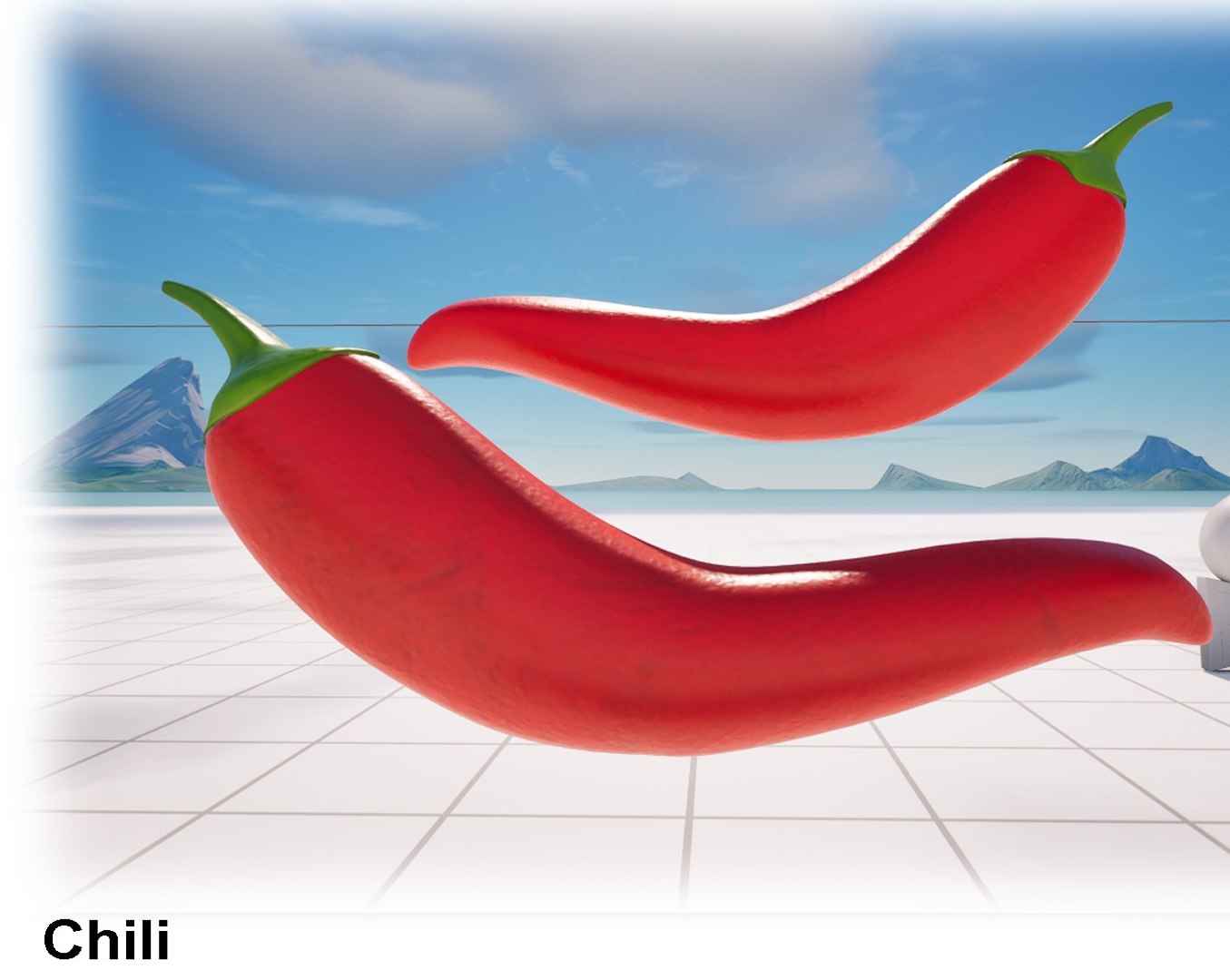 Chili 3D Model - TurboSquid 2212035