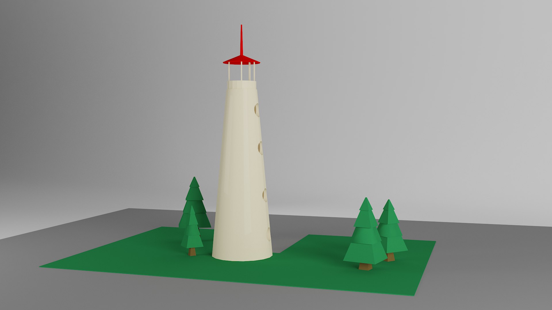 LOW POLY LIGHT HAUSE 3D Model - TurboSquid 1948911