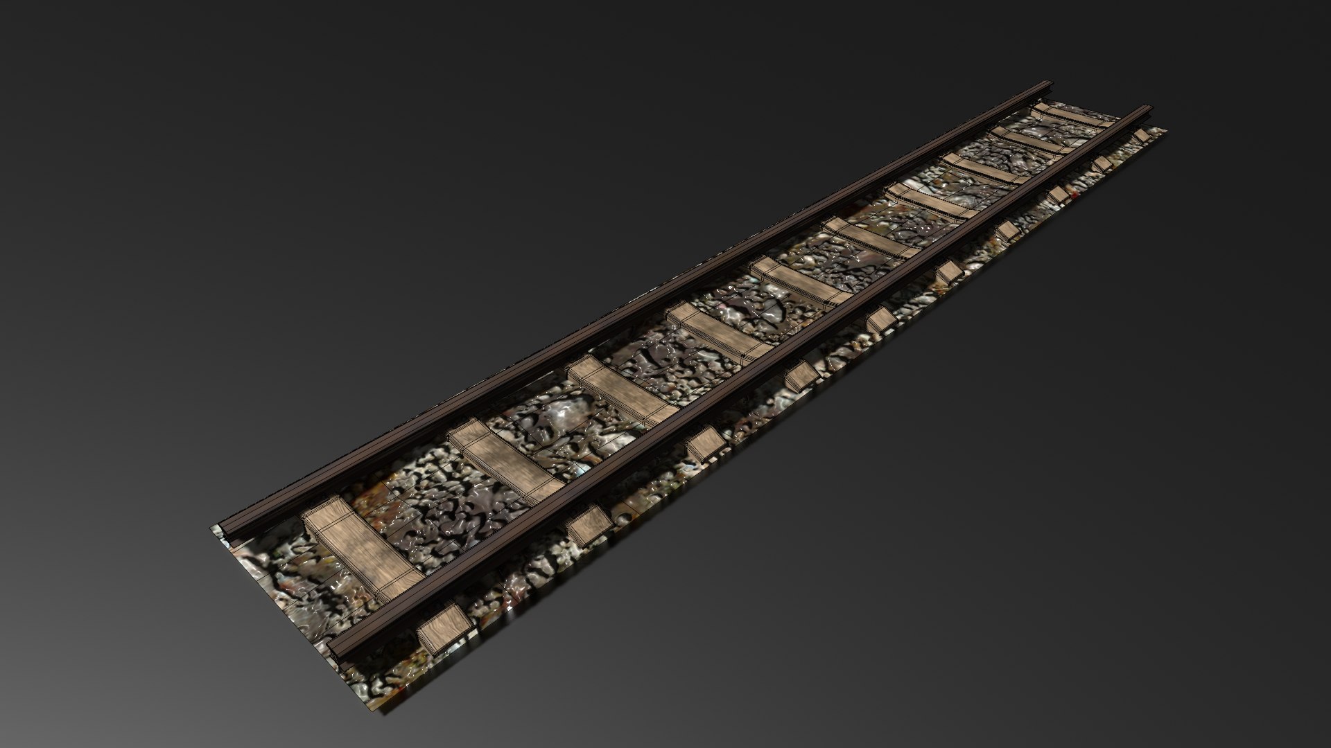 3D Tileable Railway Tracks And Props Pack - TurboSquid 2115487