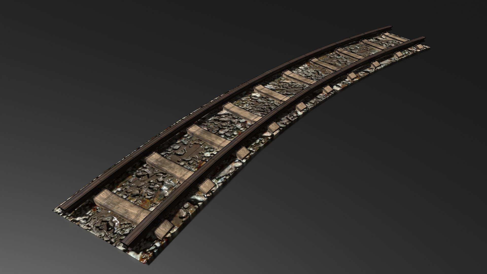 3D Tileable Railway Tracks And Props Pack - TurboSquid 2115487