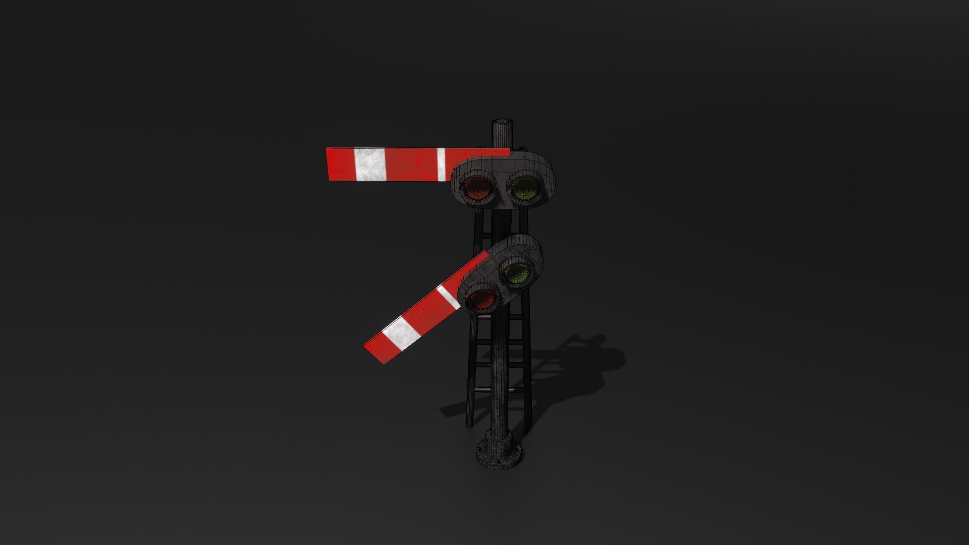 3D Tileable Railway Tracks and Props Pack - TurboSquid 2115487
