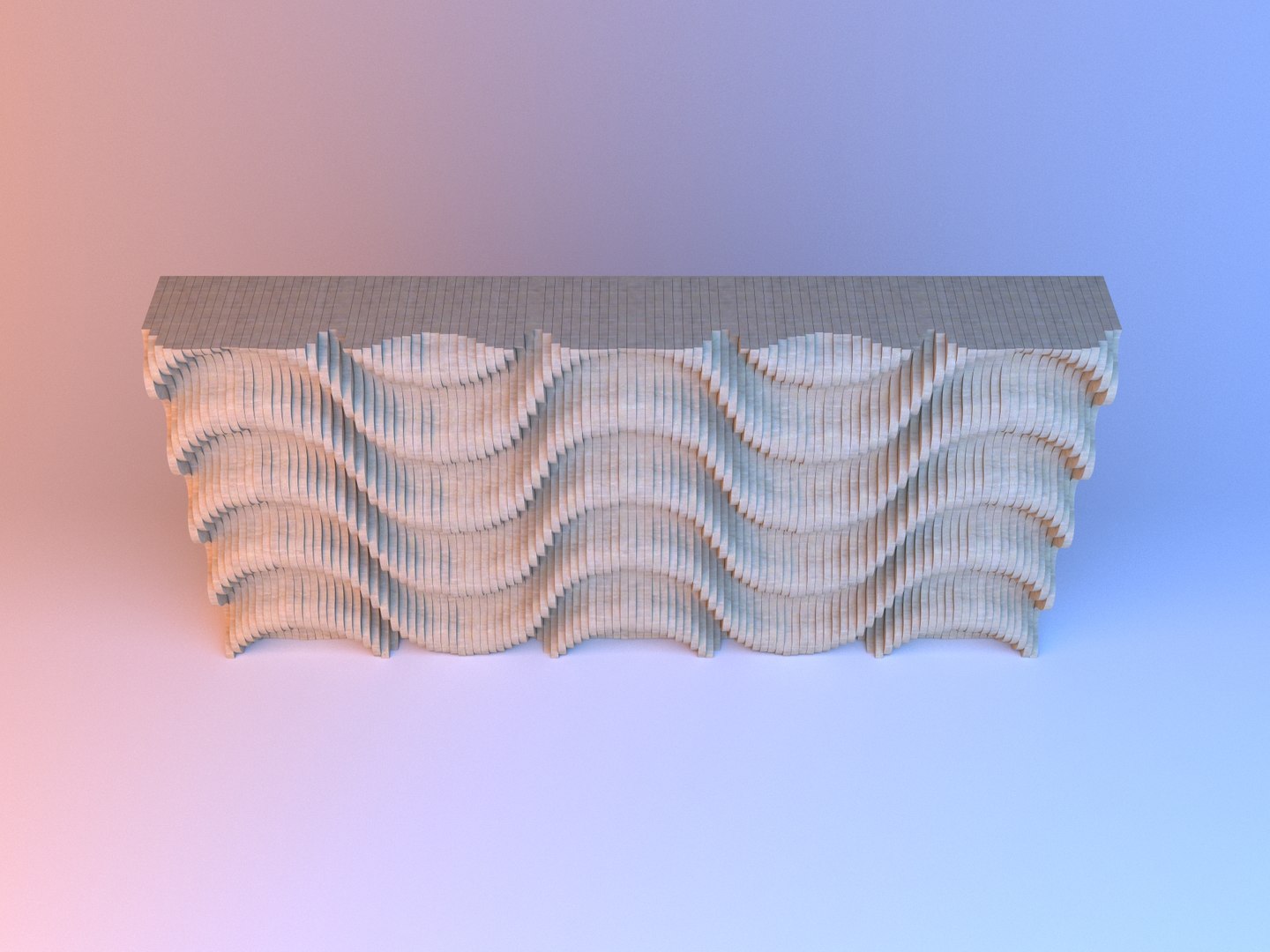 3D Parametric Wall Wood 3D Model - TurboSquid 1736007