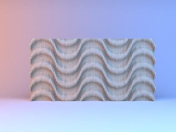3D Parametric wall wood 3D model - TurboSquid 1736007