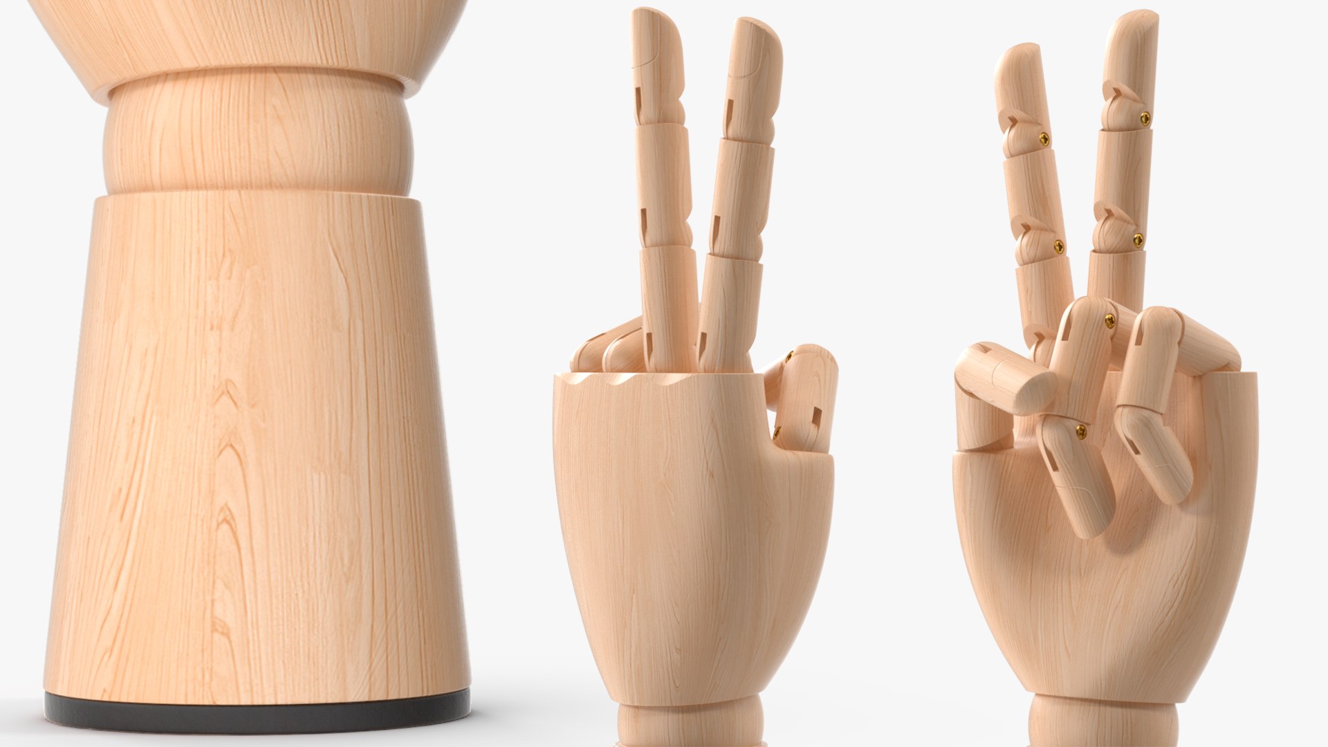 3D Mannequin Hand For Drawing Peace Pose Model - TurboSquid 1991641