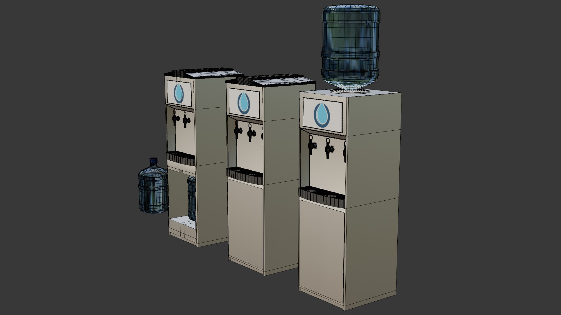 3D Model 3D Water Dispenser - TurboSquid 2395148