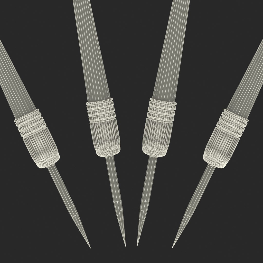 3d dart needle 2 set