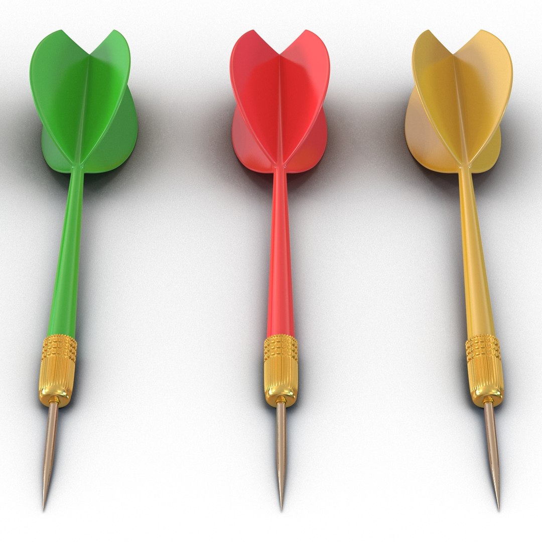 3d dart needle 2 set