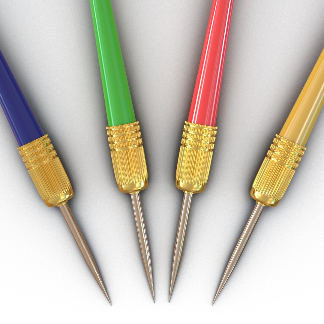 3d dart needle 2 set