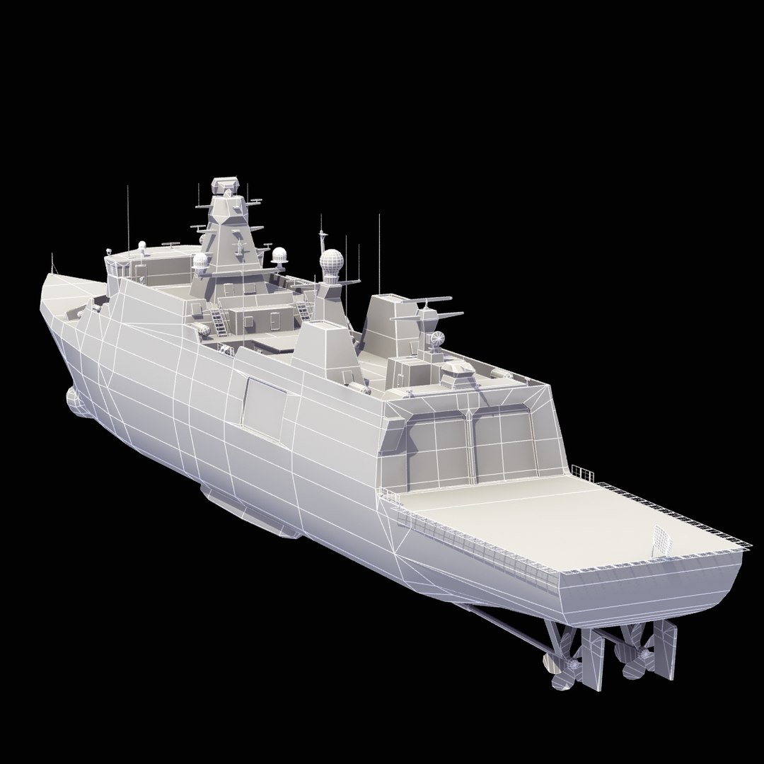 L16 Absalon Support Ship 3d Model