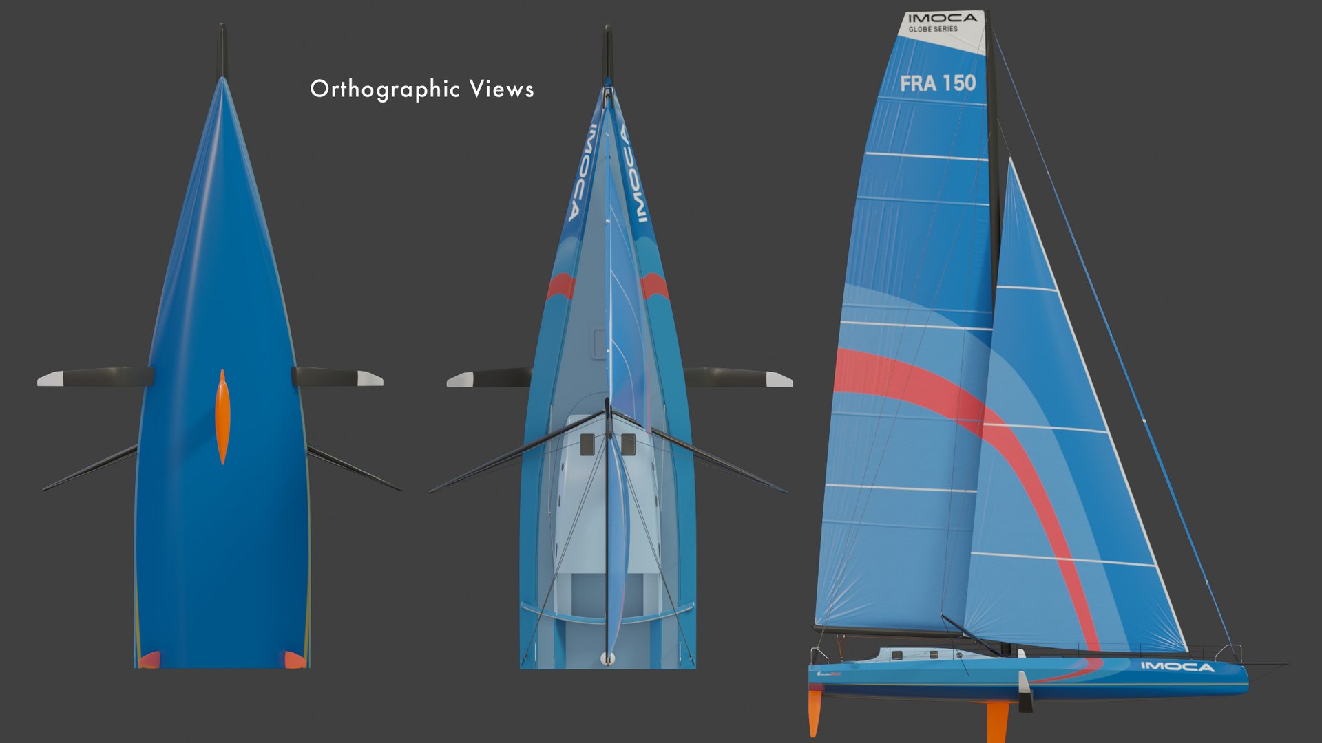 Imoca 60 Class 3D - TurboSquid 1963946