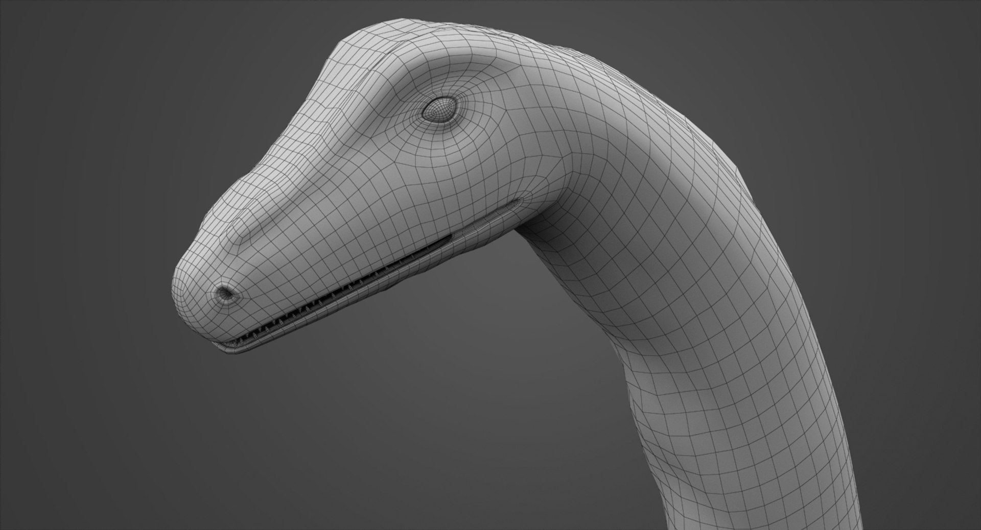 Loch Ness Monster Nessie 3D Model - TurboSquid 1421202