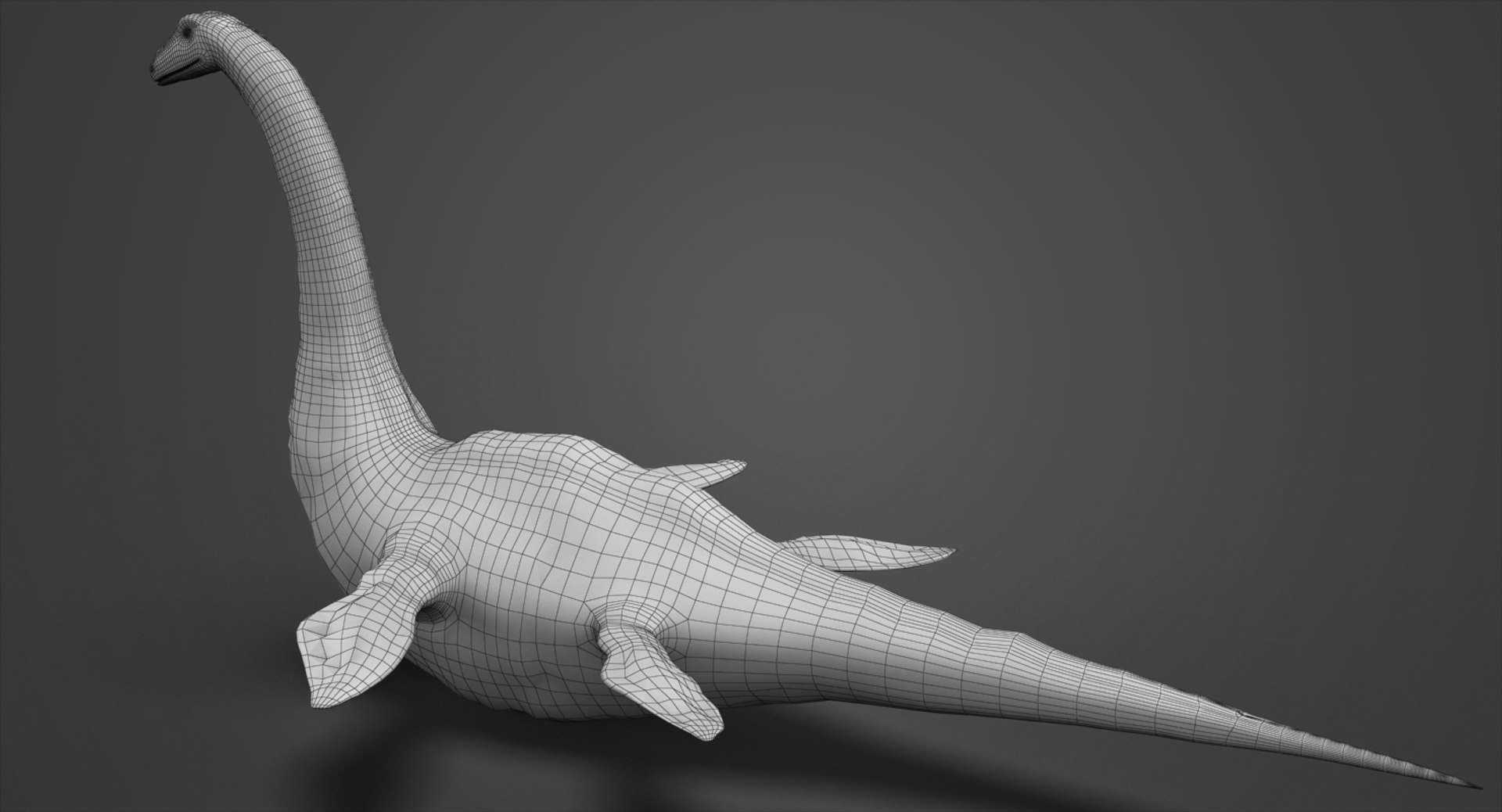 Loch Ness Monster Nessie 3D Model - TurboSquid 1421202