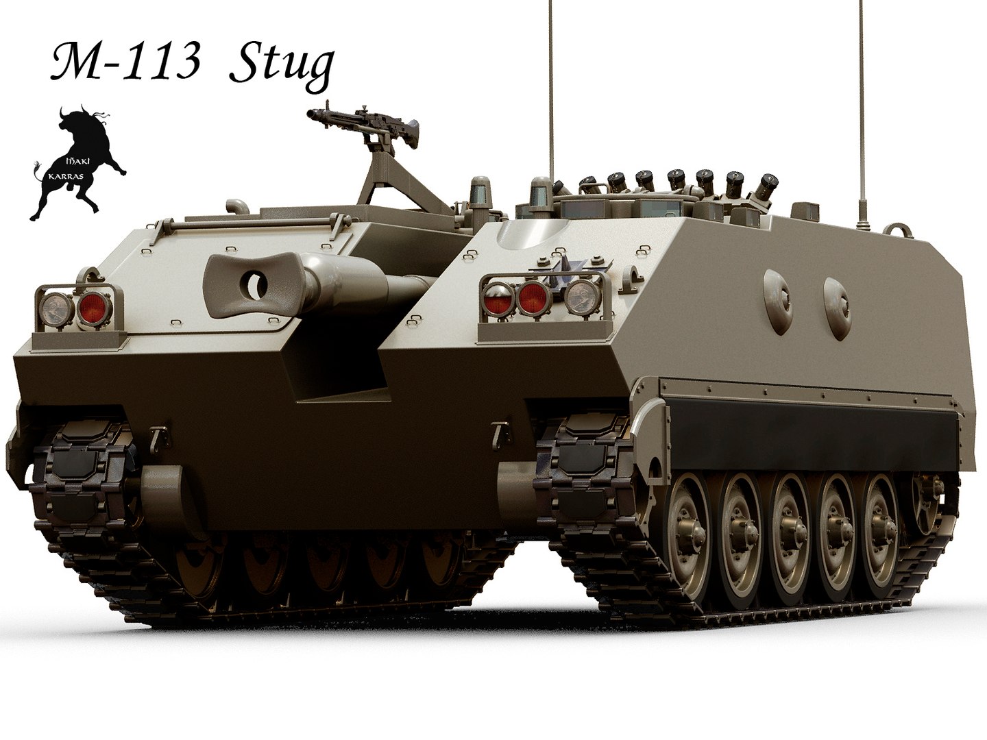 M-113 3d Model