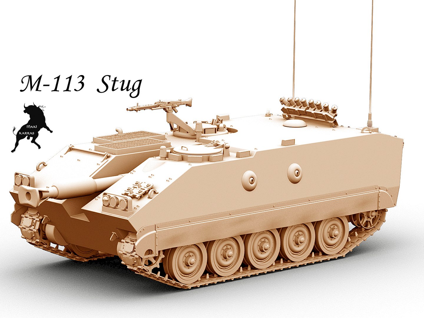 M-113 3d Model