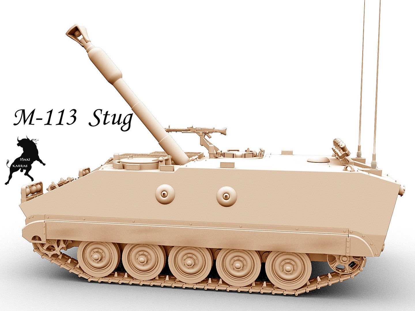 M-113 3d Model