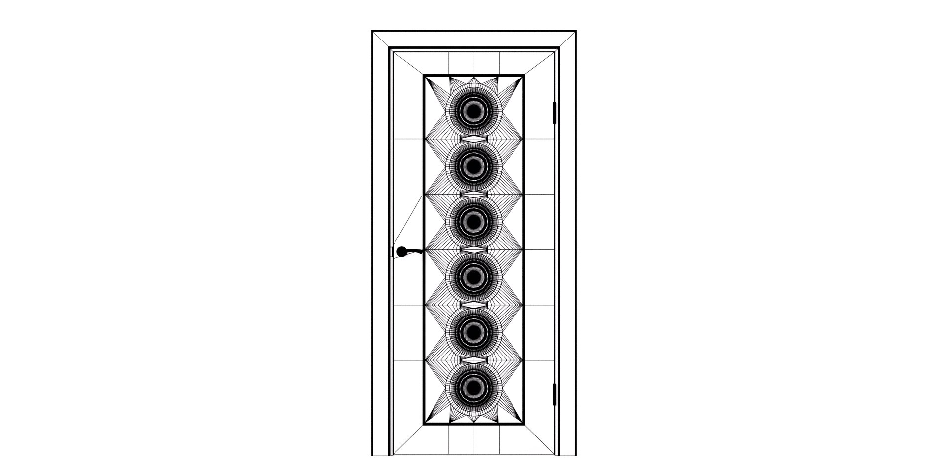 Modern Classic Door 31 3D Model - TurboSquid 2095415