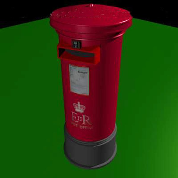 modelo 3d pillarbox hi res 3ds - TurboSquid 254177