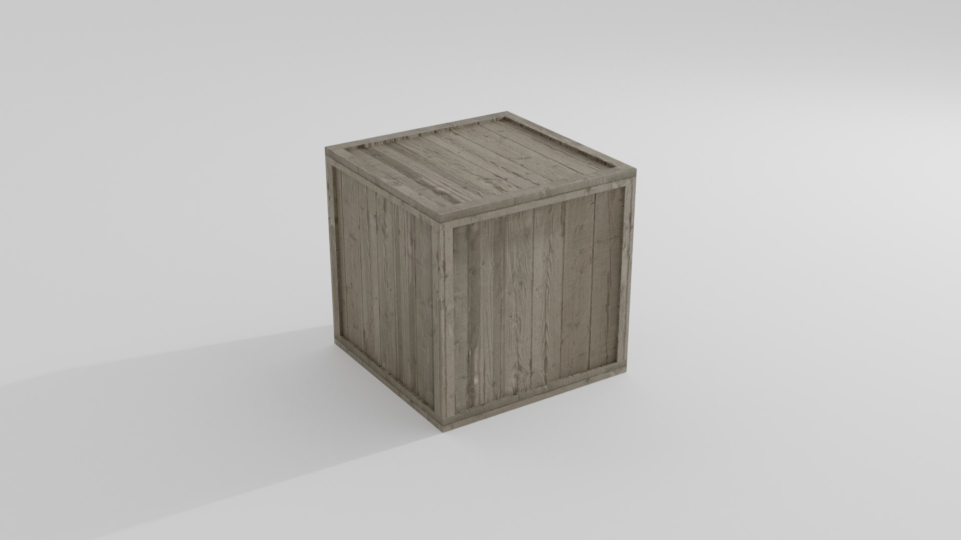 Free 3D Wooden Crate Box - TurboSquid 1417238