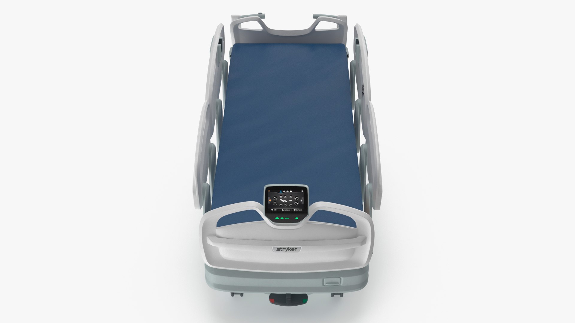 Smart Medical Bed Stryker Trendelenburg Position 3D model - TurboSquid ...