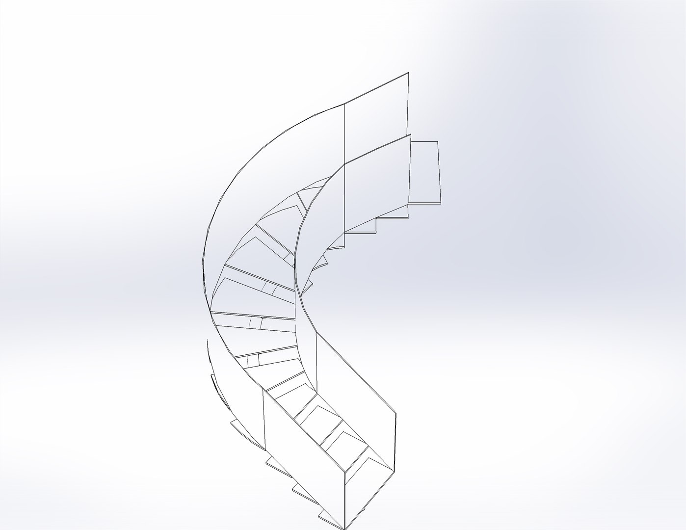 Spiral Stairs 3D Model - TurboSquid 1974744