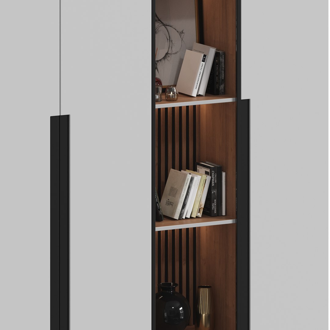 Wardrobe With Decor 2 3D Model - TurboSquid 1782705