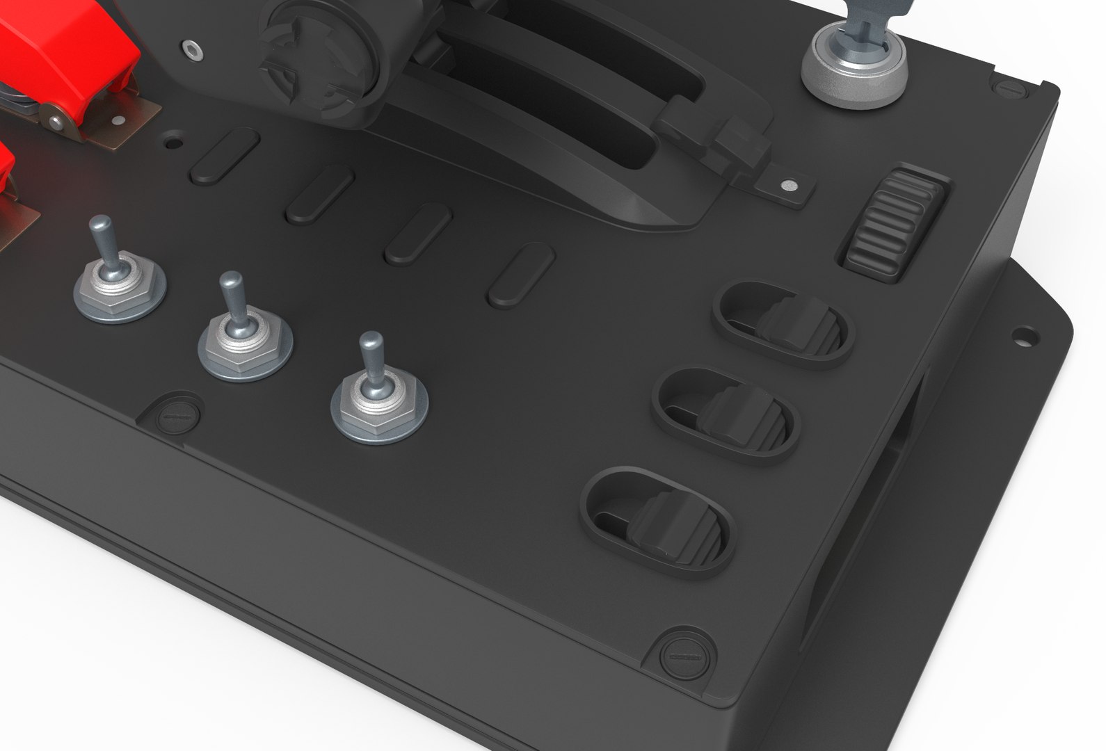 Aircraft control joystick model - TurboSquid 2035908