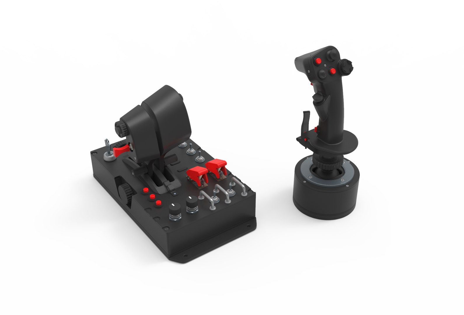 Aircraft Control Joystick Model - TurboSquid 2035908