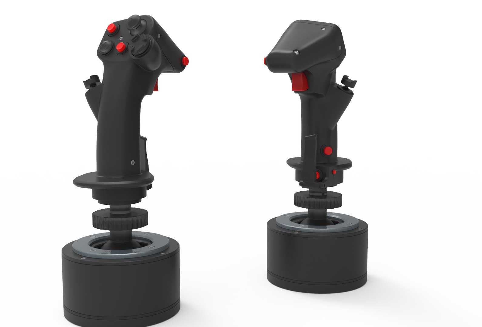 Aircraft control joystick model - TurboSquid 2035908