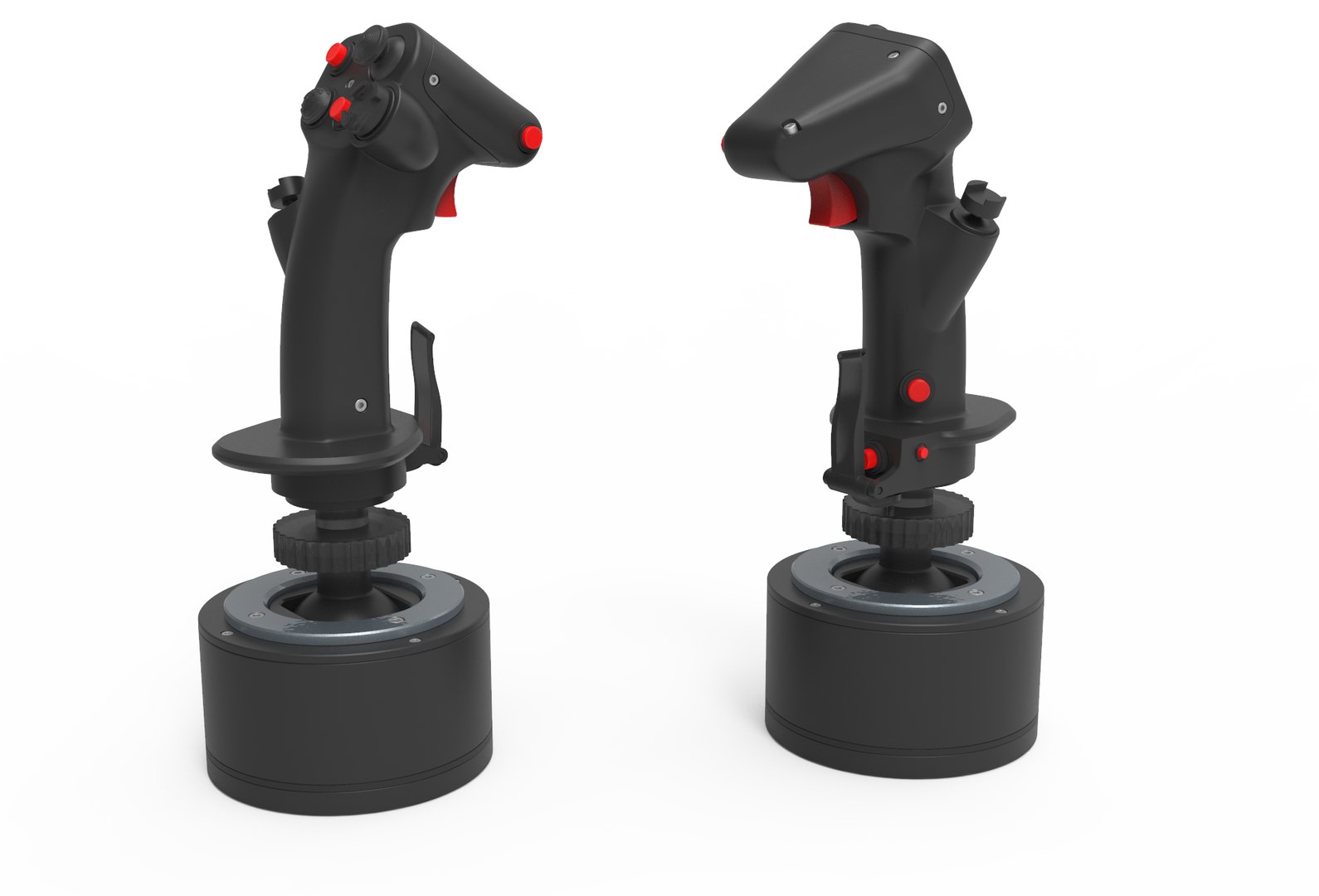 Aircraft Control Joystick Model - TurboSquid 2035908