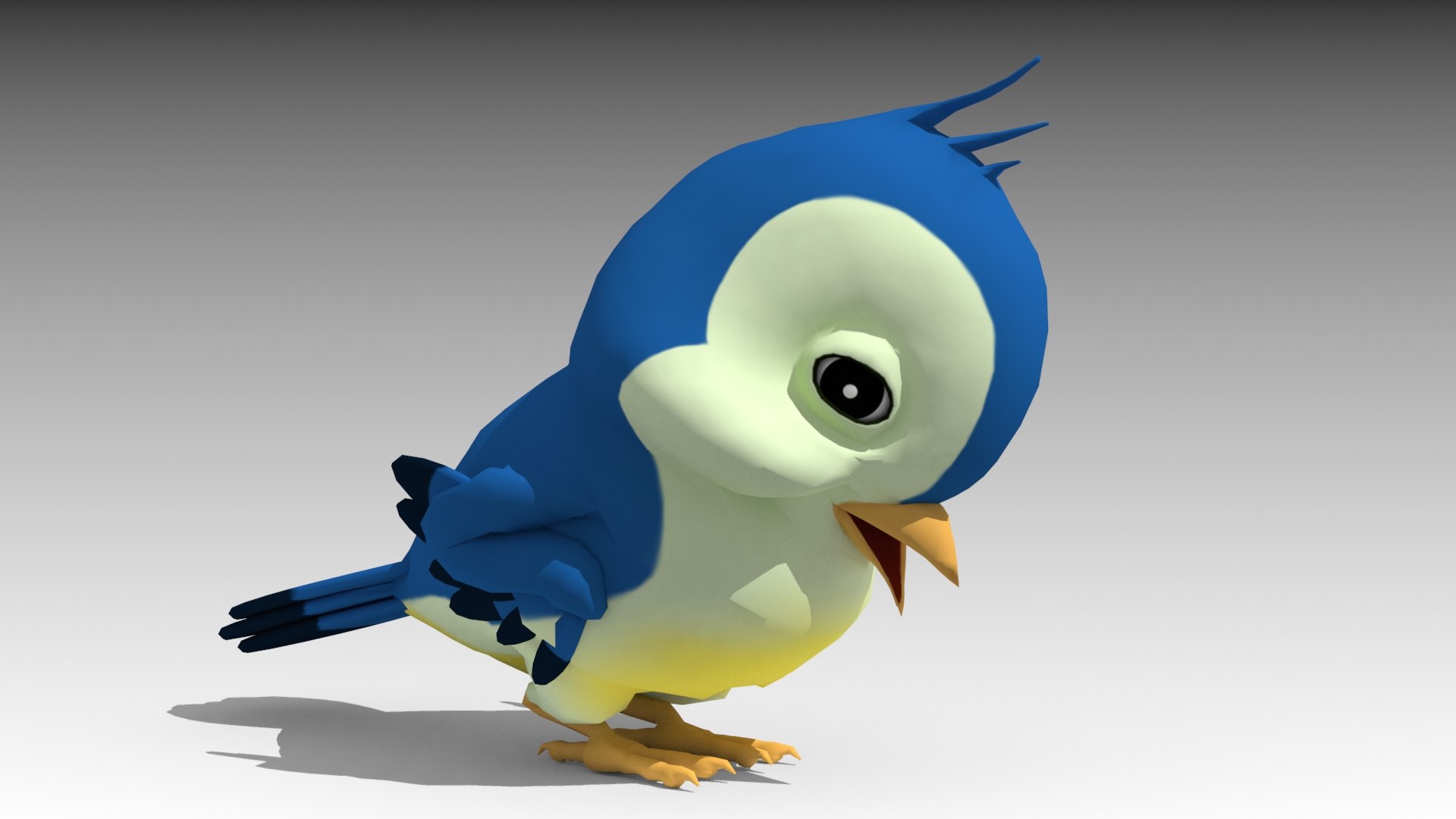 Bird Model - TurboSquid 1372372