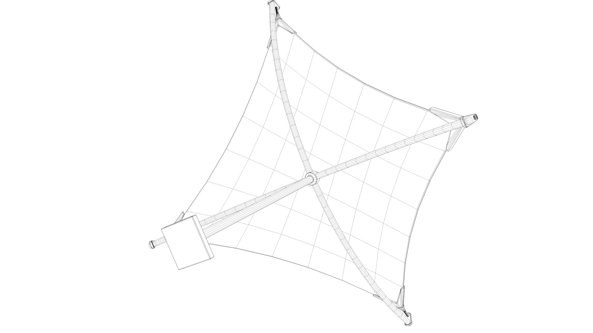 Tensile Structures 3d Model Turbosquid 2068102