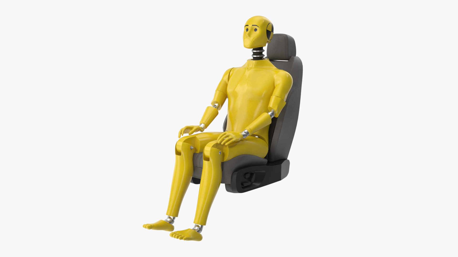 Crash Test Dummy In Car Seat 3D - TurboSquid 2396543