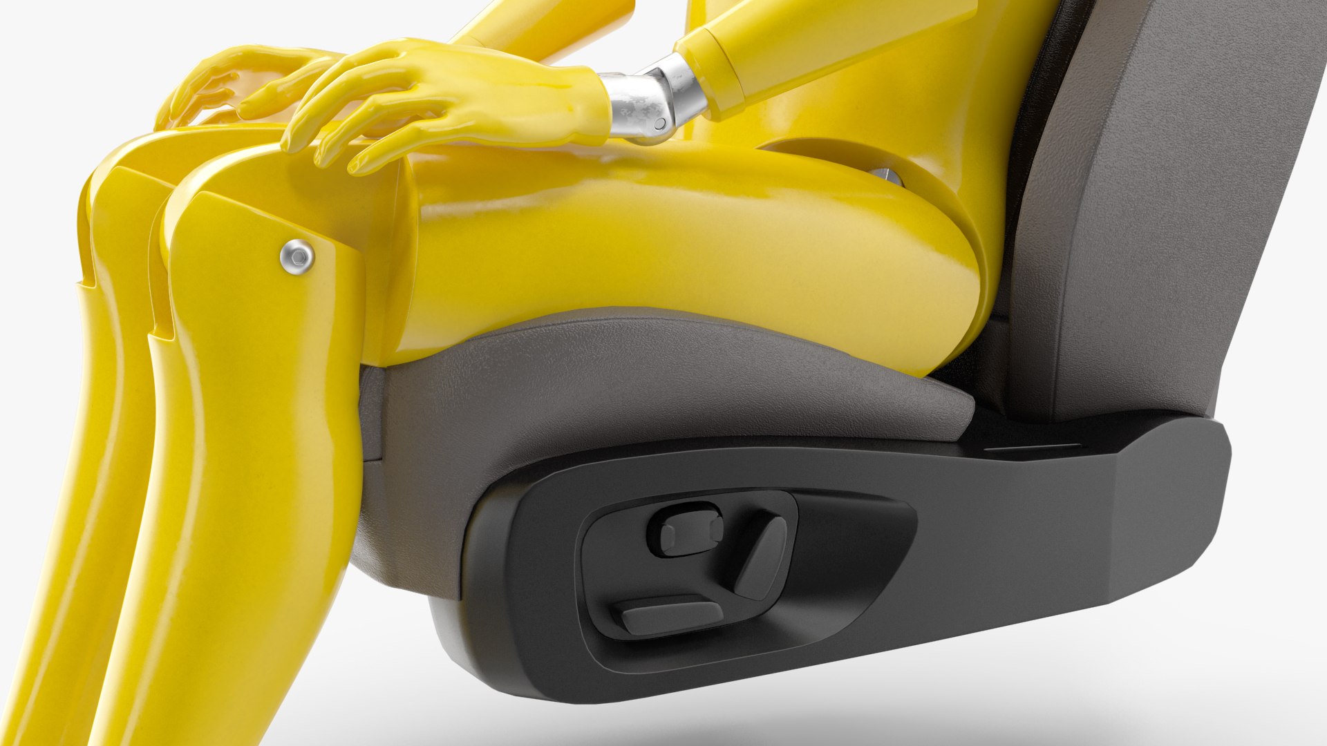 Crash Test Dummy In Car Seat 3D - TurboSquid 2396543