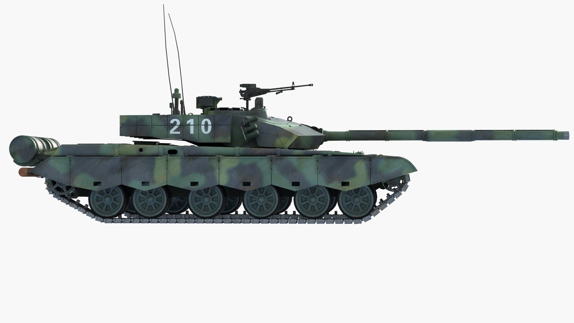 99b Ztz-99 Ztz-99b 3D Model - TurboSquid 1660441