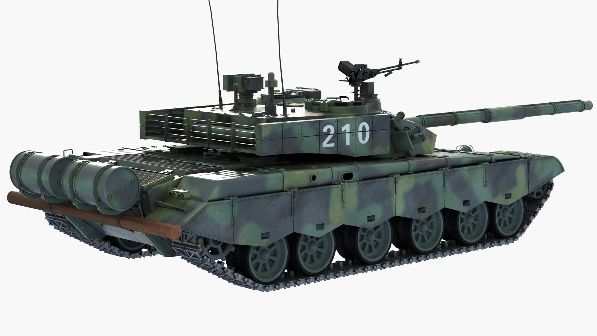 99b Ztz-99 Ztz-99b 3D Model - TurboSquid 1660441