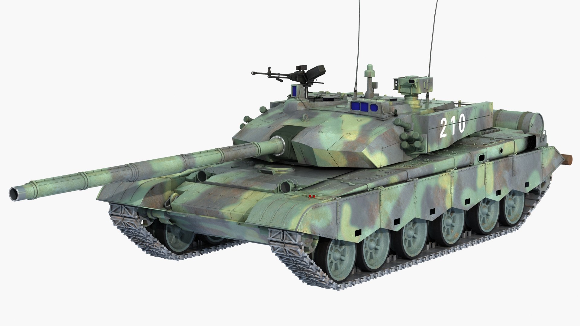 99b ztz-99 ztz-99b 3D model - TurboSquid 1660441