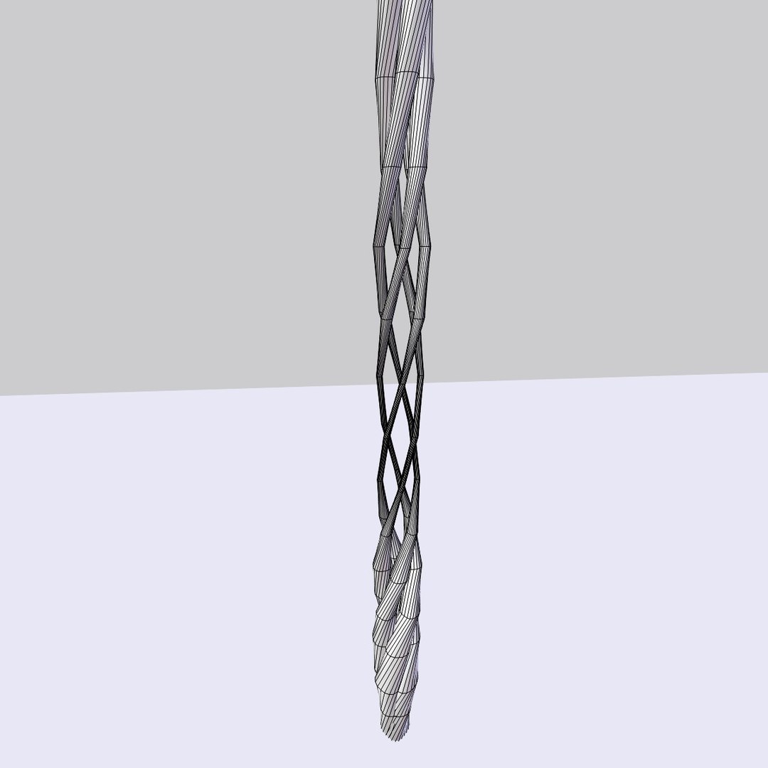3d Staff Medieval Fantasy Model