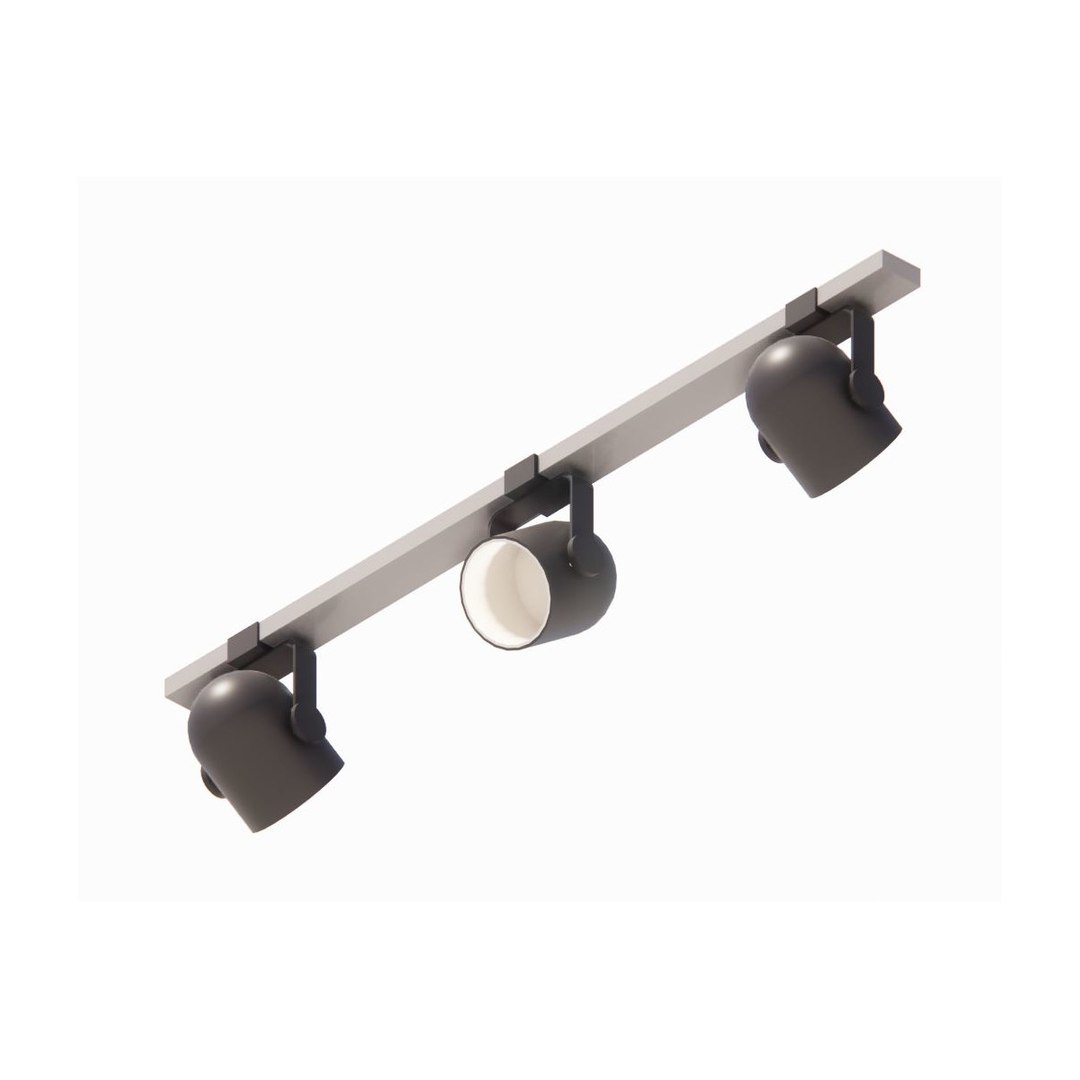 3D 3 TRACK LIGHT - TurboSquid 2015485